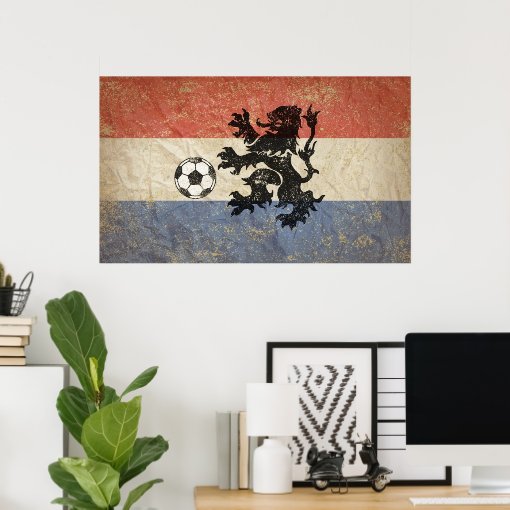 Netherlands Soccer Poster | Zazzle