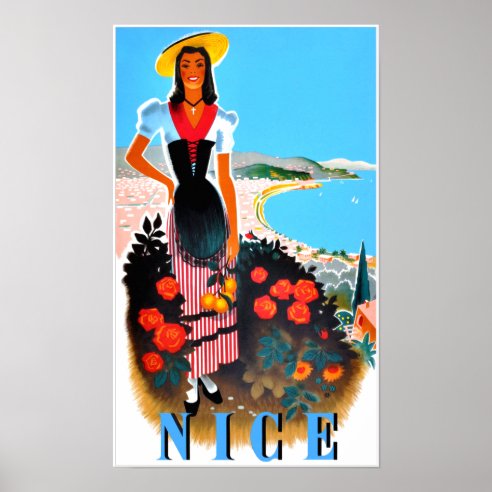 Nice France Posters, Prints & Poster Printing | Zazzle CA