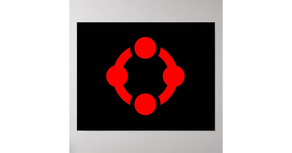 Niche Pride Flag (Black) Poster | Zazzle