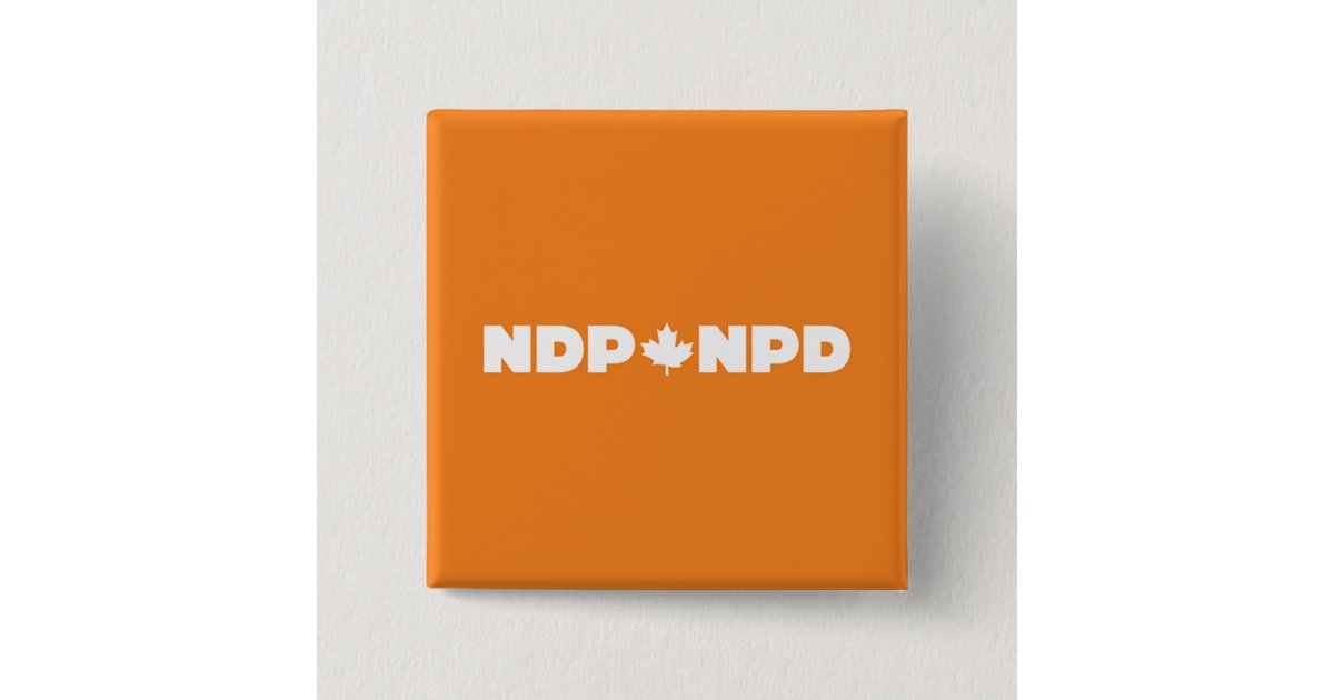 NPD Logo 2 Inch Square Button | Zazzle