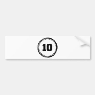 Number Stickers, Number Custom Sticker Designs
