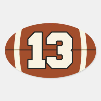 Custom Number 13 Stickers | Zazzle.ca