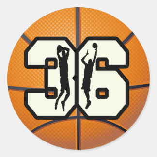 Number 36 Stickers, Number 36 Custom Sticker Designs