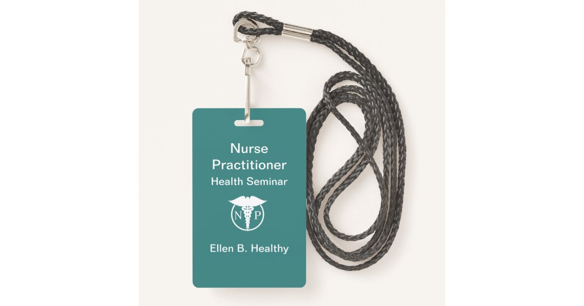Nurse Practitioner Badges | Zazzle