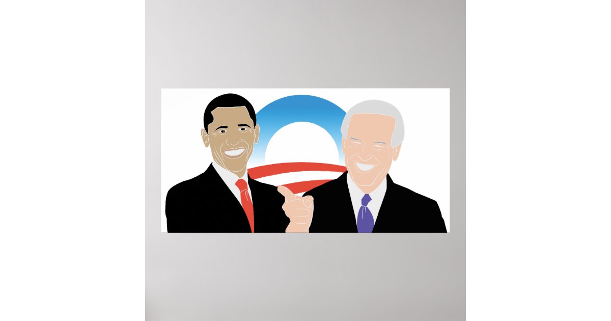 Obama Biden '08 poster | Zazzle