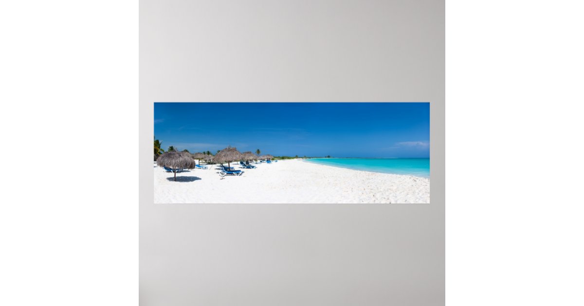 Ocean beach poster | Zazzle