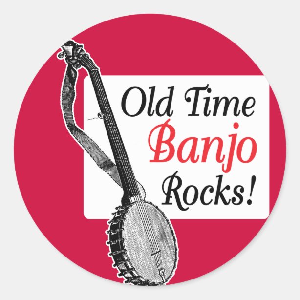 Banjo Stickers | Zazzle CA
