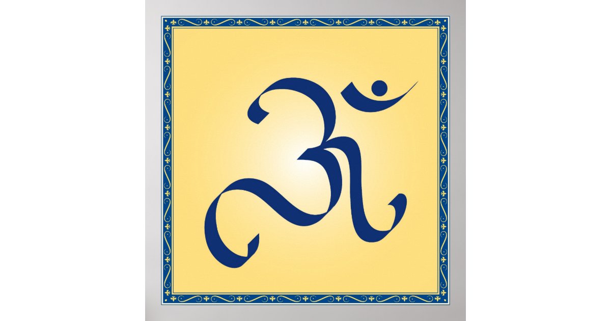 OM symbol - Poster | Zazzle