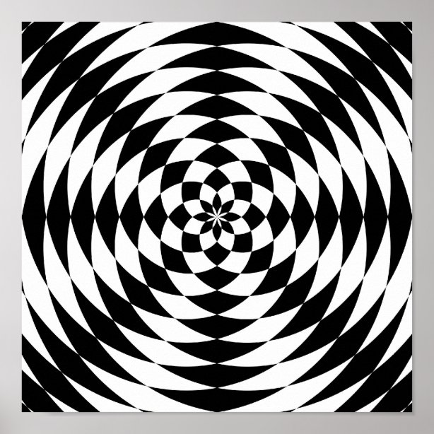 Optical Illusion Posters, Prints & Poster Printing | Zazzle CA
