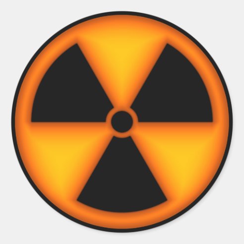 Nuclear Stickers | Zazzle CA