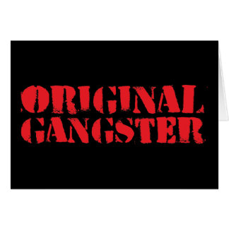 Gangster Cards, Photocards, Invitations & More