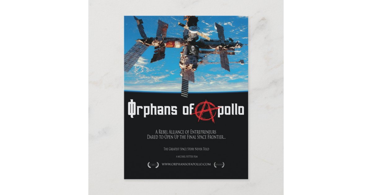 Orphans of Apollo postcard | Zazzle
