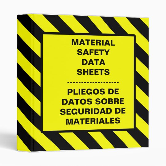 OSHA MSDS Binder | Zazzle.ca