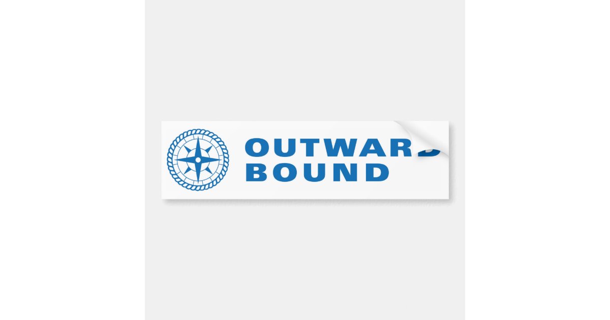 Outward Bound Bumper Sticker | Zazzle