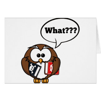 Owl Sayings Cards, Photocards, Invitations & More