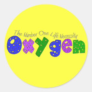Oxygen Stickers, Oxygen Custom Sticker Designs