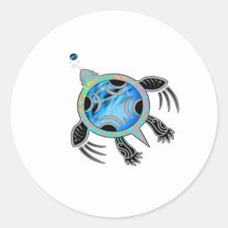 Custom Turtle Drawing Stickers | Zazzle.ca