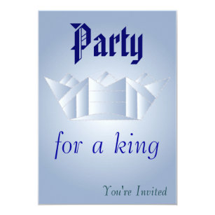 Kings Crown Invitations & Announcements | Zazzle CA