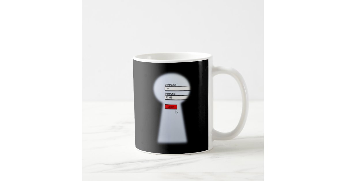 Password Security Coffee Mug | Zazzle
