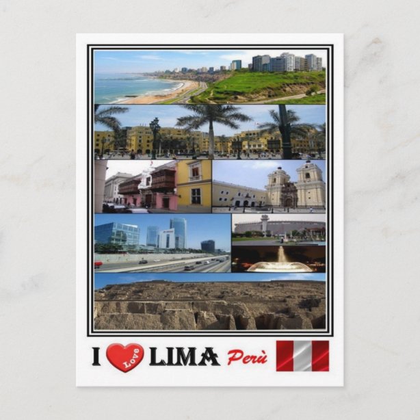 Lima Postcards | Zazzle CA