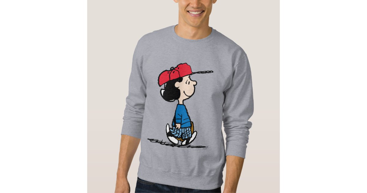 Peanuts | Lucy Playing Baseball Sweatshirt | Zazzle Peanuts | Lucy Playing Baseball Sweatshirt | Zazzle