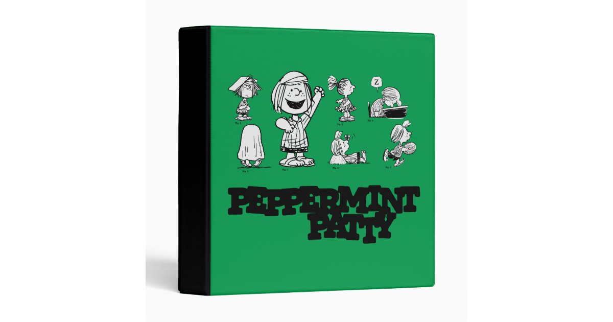 Peanuts | Peppermint Patty Binder | Zazzle