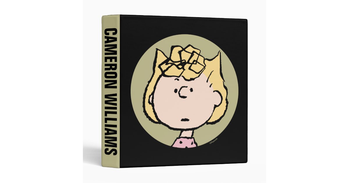 Peanuts | Sally's Faces Binder | Zazzle