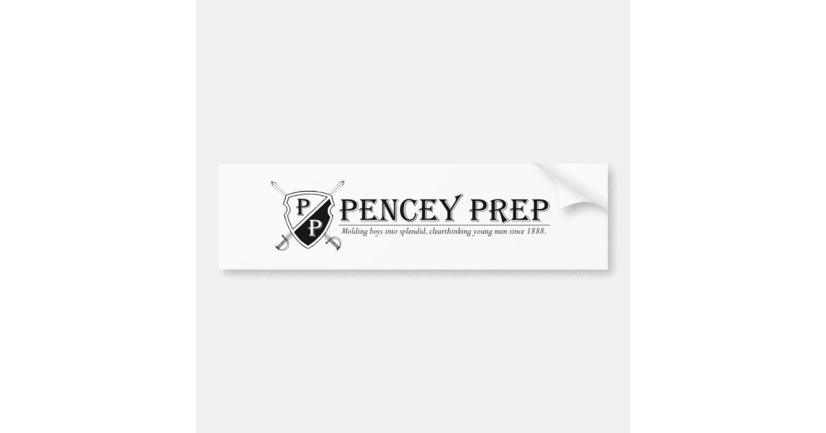 Pencey Prep Bumper Sticker | Zazzle