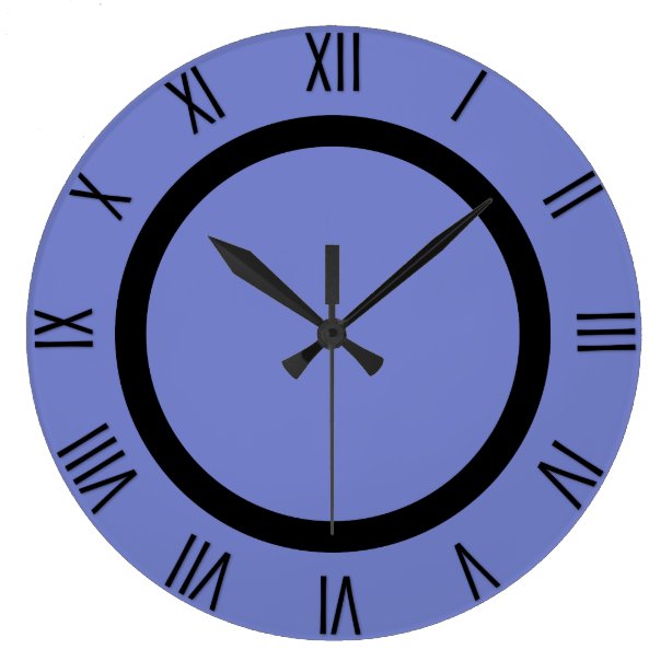 Blue Kitchen Wall Clocks | Zazzle.ca