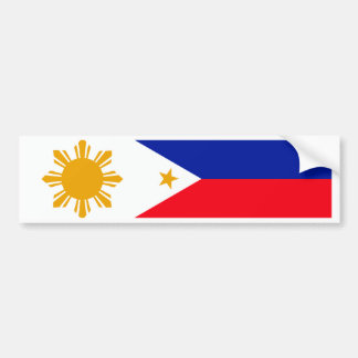 Philippine Flag Stickers, Philippine Flag Custom Sticker Designs