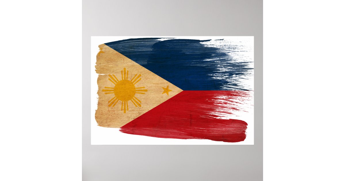 Philippines Flag Posters | Zazzle