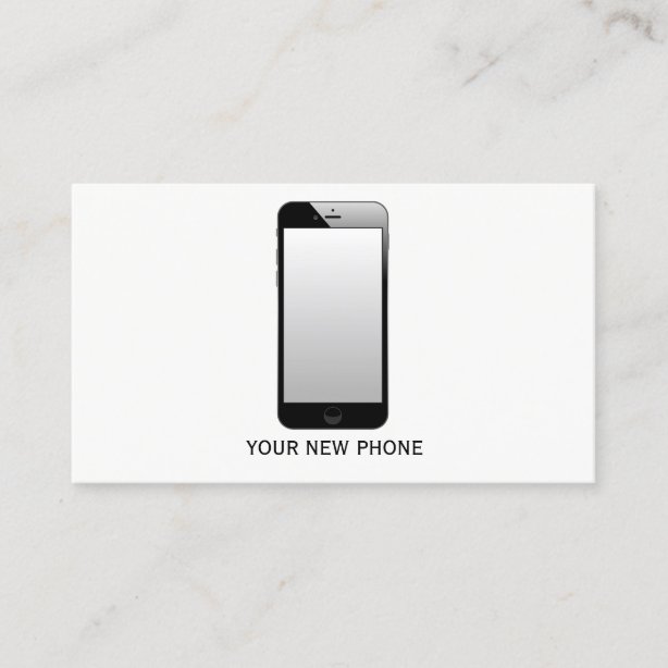 Smartphone Business Cards & Profile Cards | Zazzle CA