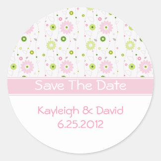 Save The Date Stickers, Save The Date Custom Sticker Designs