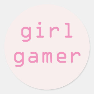 Gamer Girl Stickers | Zazzle CA
