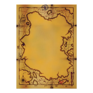 Download Treasure Map Party Invitation Template free - auririus