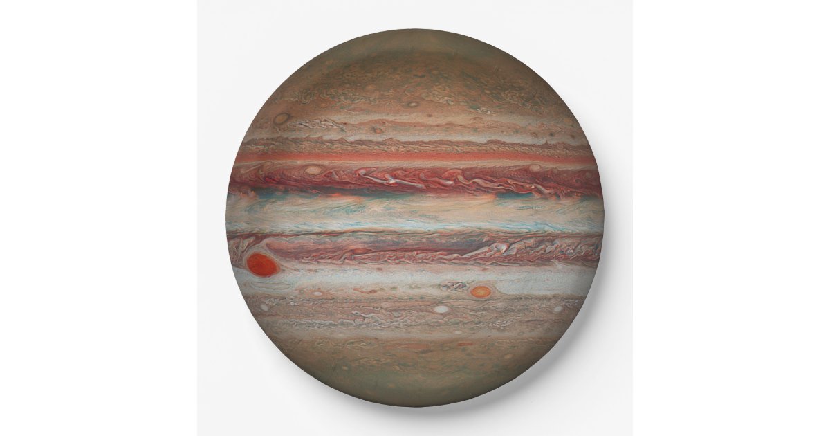 Planet Jupiter Astronomy Disposable Paper Plates | Zazzle