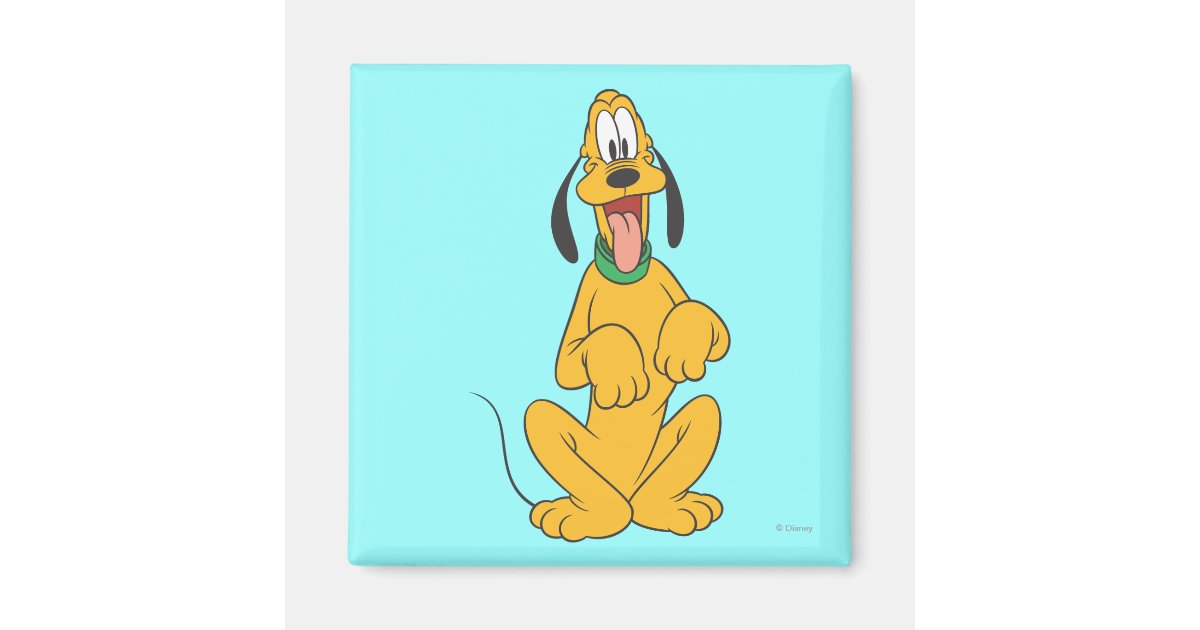 Pluto | Paws Up Magnet | Zazzle