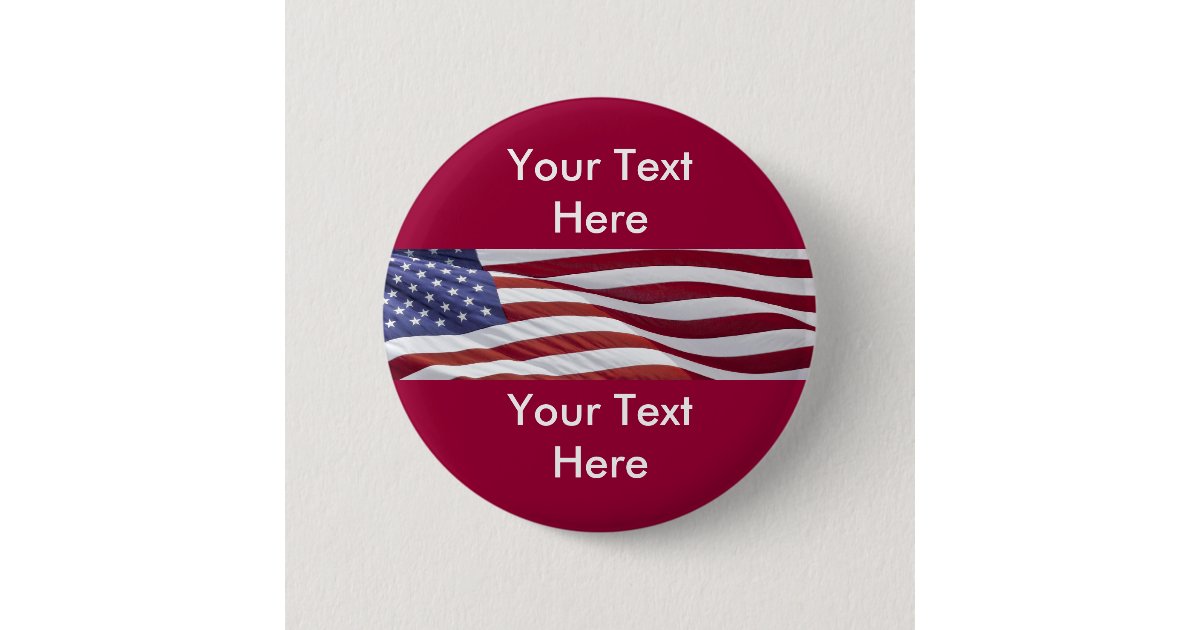 Political Campaign Candidate Button Template | Zazzle
