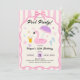 Pool Party Hand Drawn Swim Teen Girl Birthday Invitation | Zazzle