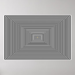 Optical Illusion Posters, Prints & Poster Printing | Zazzle CA