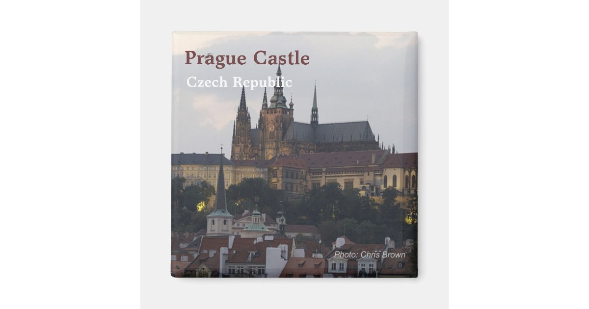 Prague Czech Republic Travel Photo Souvenir Magnet | Zazzle