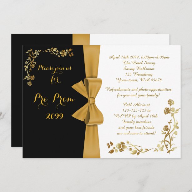Prom Invitations | Zazzle CA
