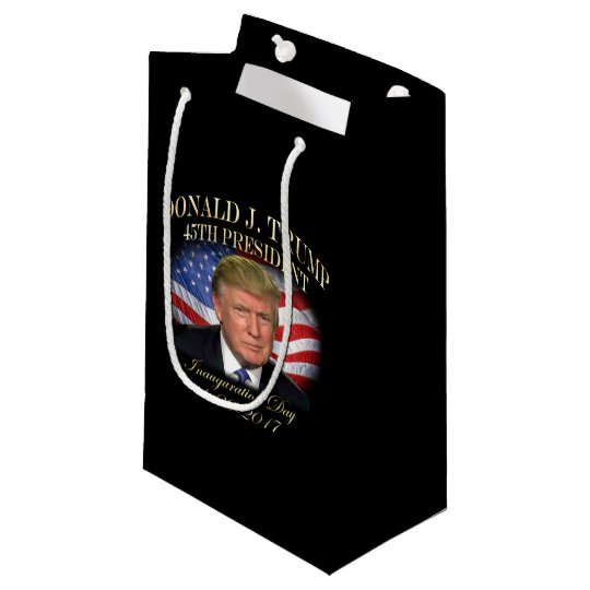 President Donald Trump Inauguration Commemorative Small Gift Bag ...