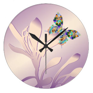 Pretty Wall Clocks | Zazzle.ca
