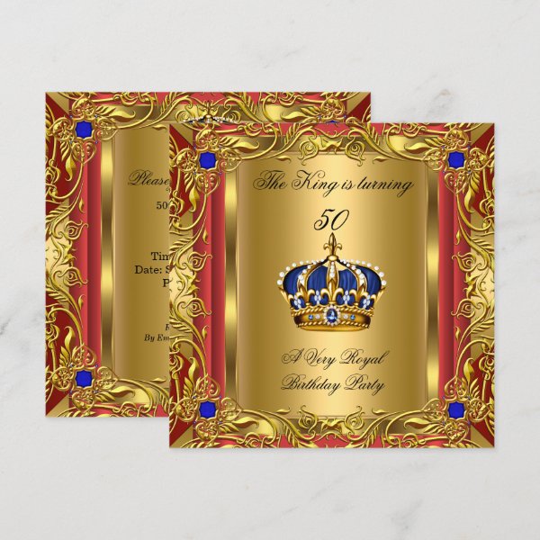 Kings Crown Invitations | Zazzle CA