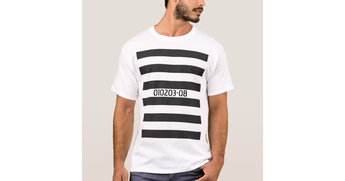 Prison Inmate T-Shirt | Zazzle