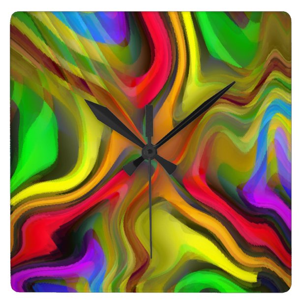 Trippy Wall Clocks | Zazzle.ca
