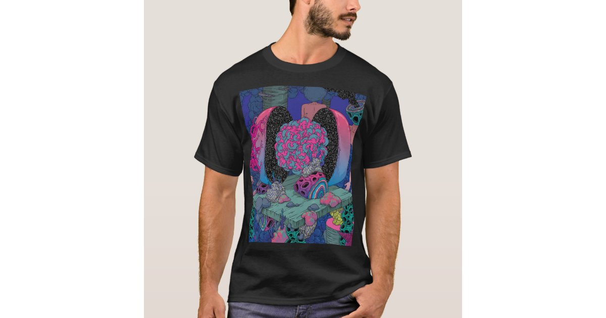 psychedelic neo cortex T-Shirt | Zazzle