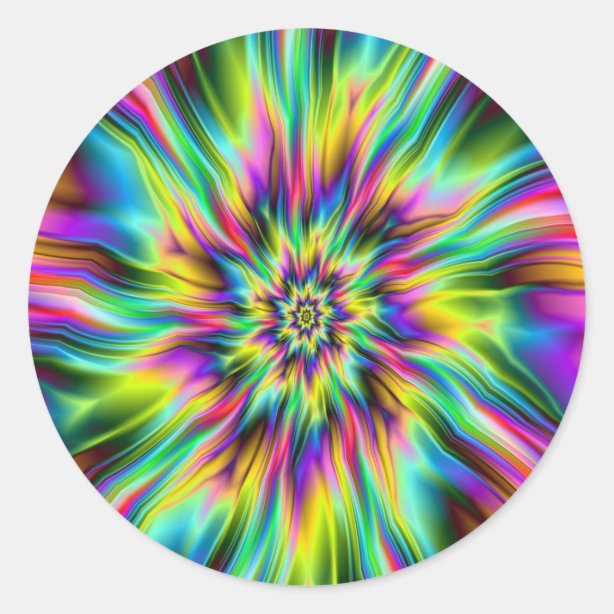 Psychedelic Stickers | Zazzle CA