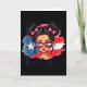 Puerto Rico Hispanic Heritage Messy Bun Puerto Ric Card | Zazzle